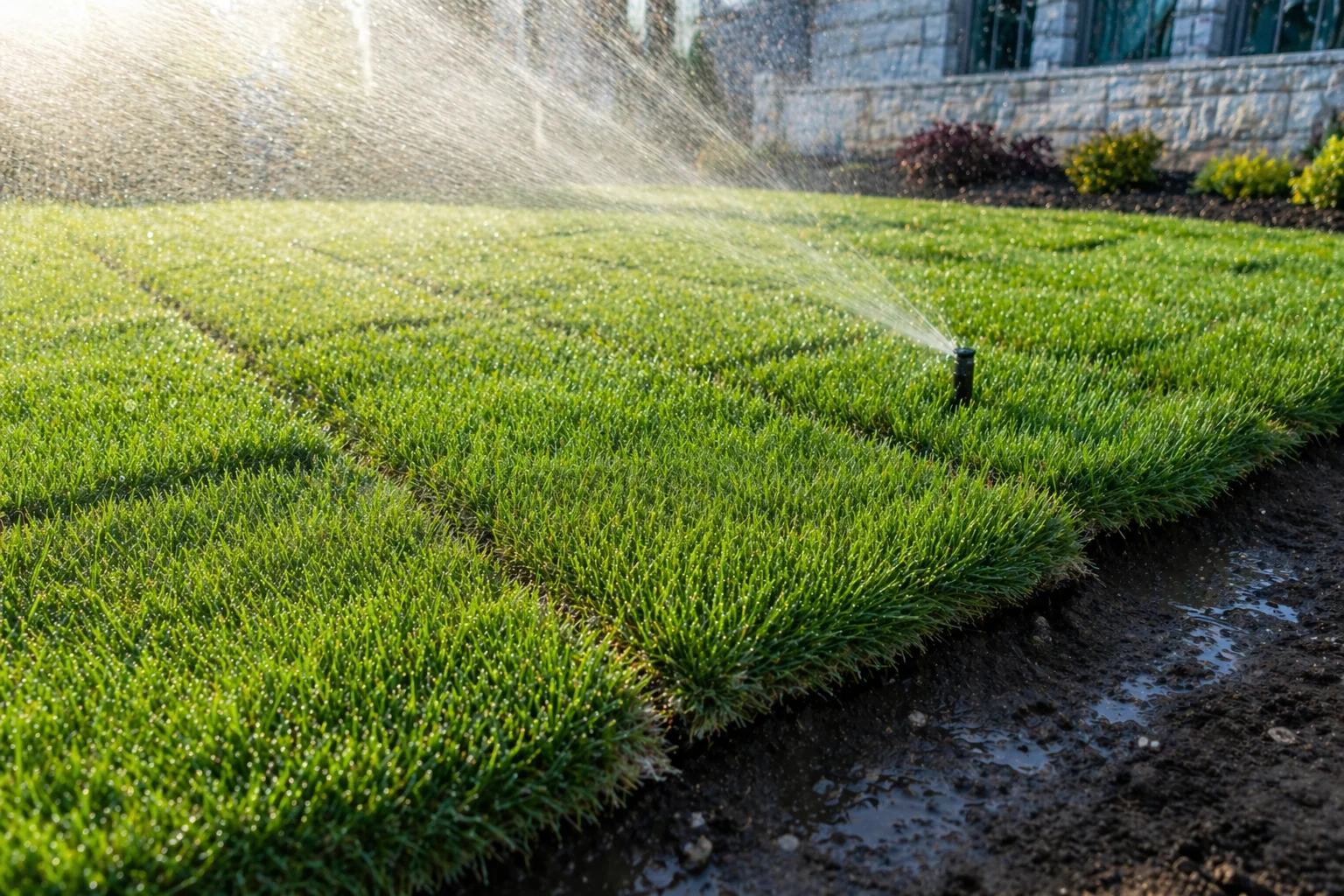 Watering New Sod – Schedule by Grass Type & Season